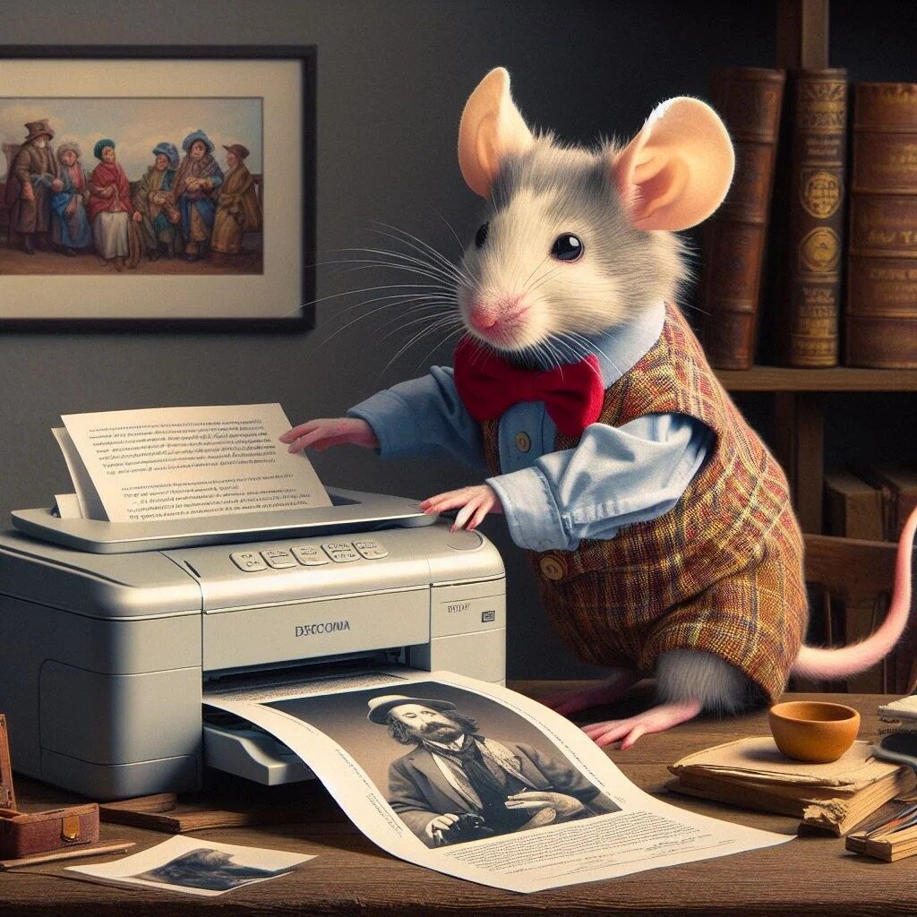 Ratón Pérez para imprimir