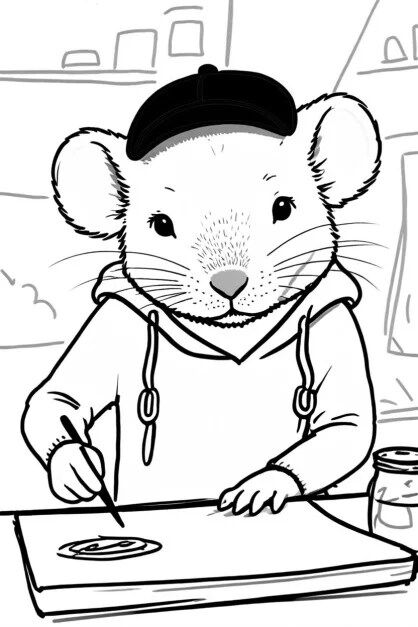 Ratoncito Pérez para colorear: descarga gratis nuestro dibujo